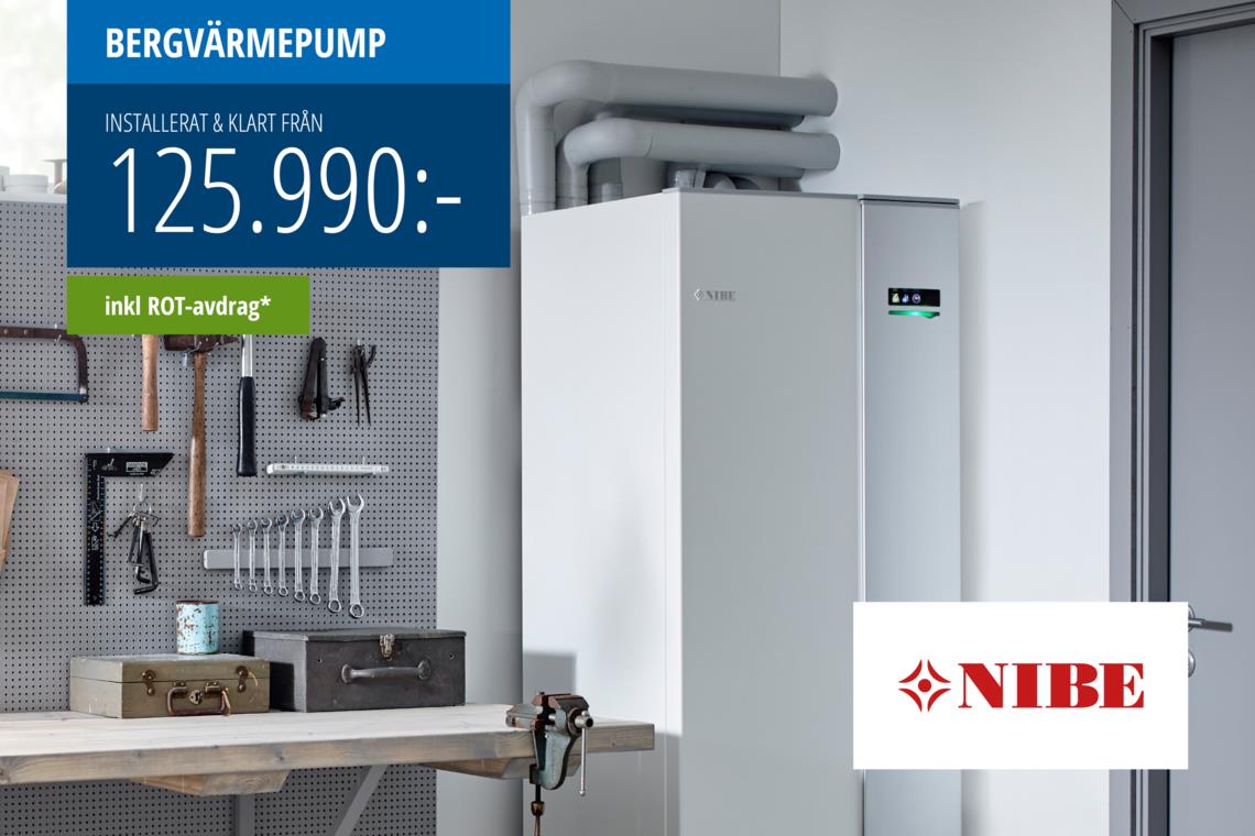 Bergvärme Uppsala - Vattenburen värme | - Sallén