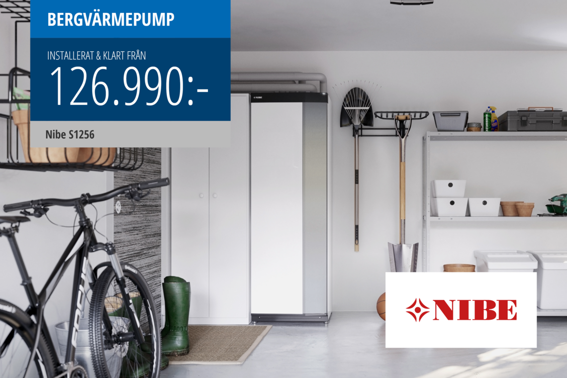 Bergvärme Uppsala - Vattenburen värme - Sallén