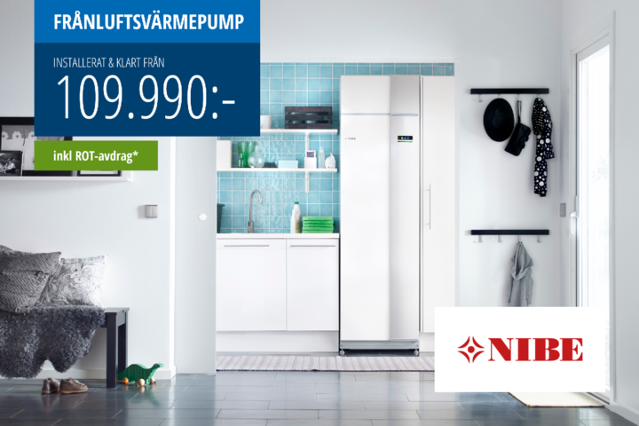 Installation av frånluftsvärmepump | - Sallén